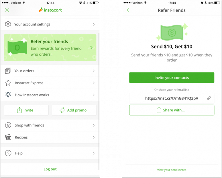 34 Great Mobile Referral Program Examples | Extole